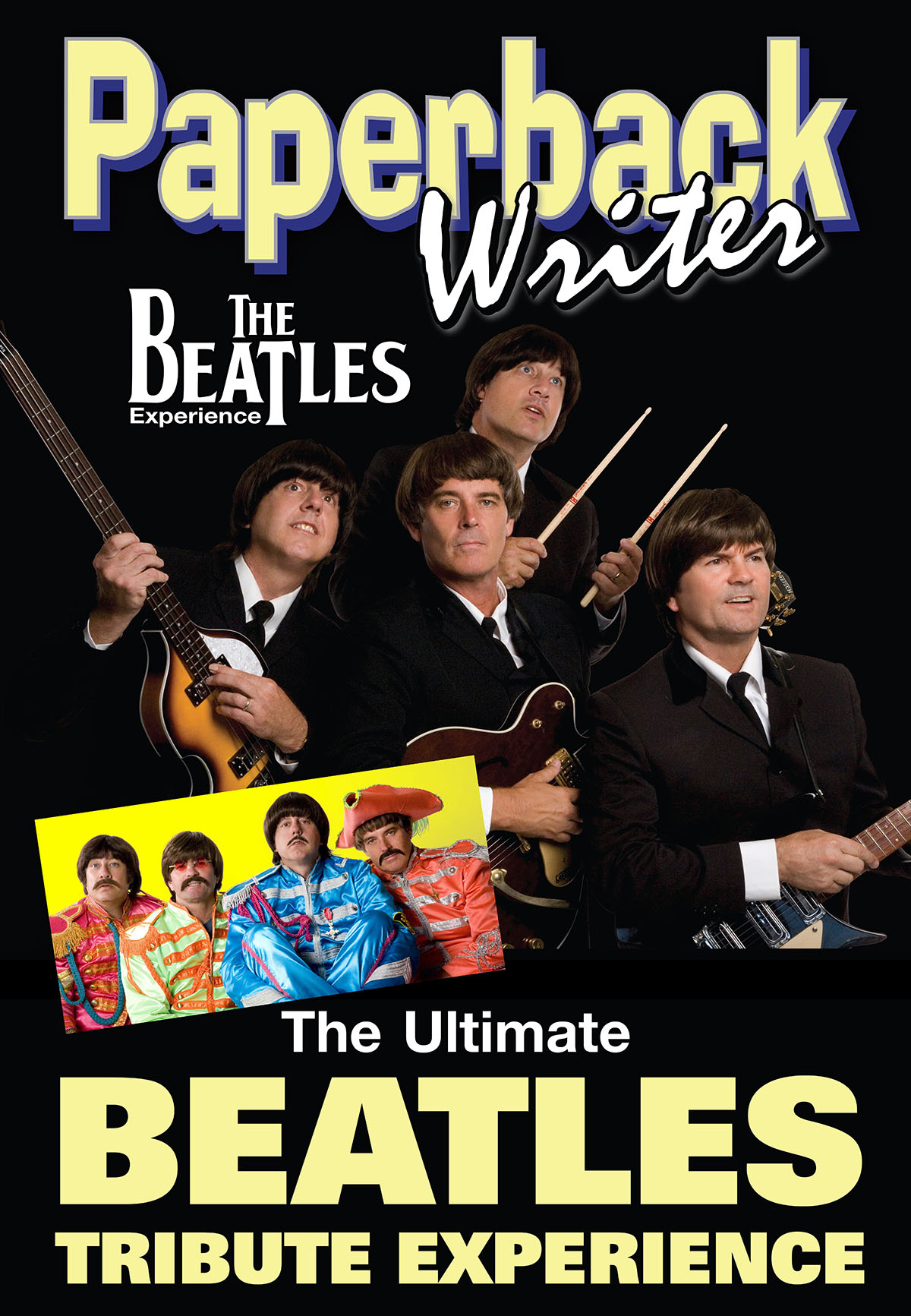 Paperback Writer – The Beatles Experience – Mars Talent Agency
